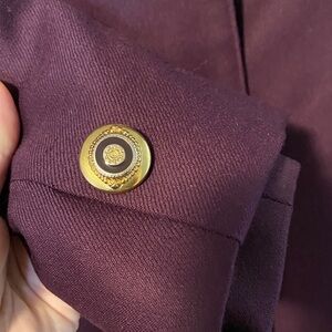 Conrad C Collection | Jackets & Coats | Vintage Deep Purple Blazer With ...